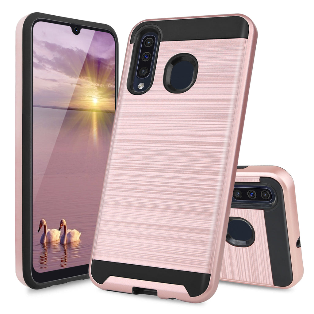 TJS "Legency" Hybrid Phone Case for Galaxy A20, Galaxy A30, Galaxy A50 ...